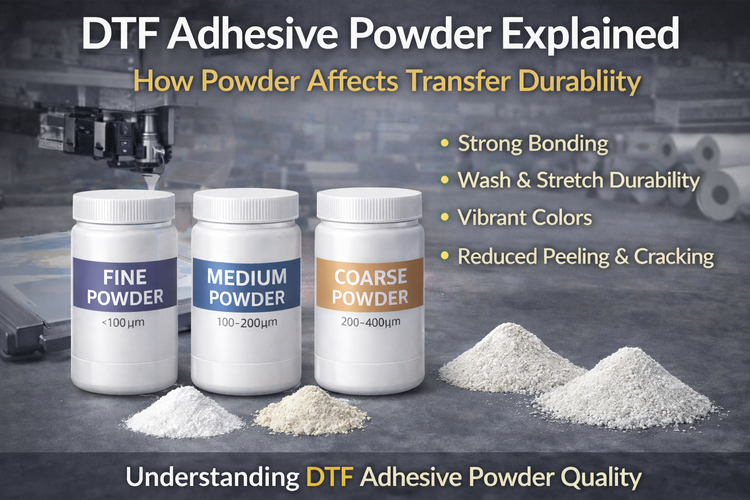 DTF Adhesive Powder Explained | How Powder Affects Transfer Durability ...