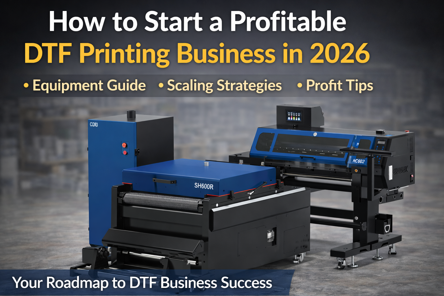 How to Start a Profitable DTF Printing Business in 2026 – Flash ...