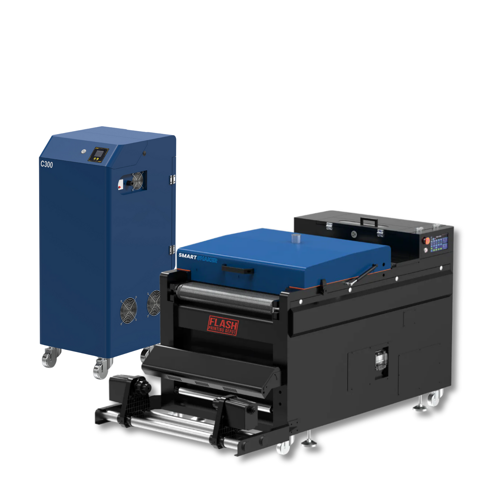 THE SMART SHAKER: 24" DTF POWDER SHAKER WITH AUTO STOP POWDER LID & FU ...